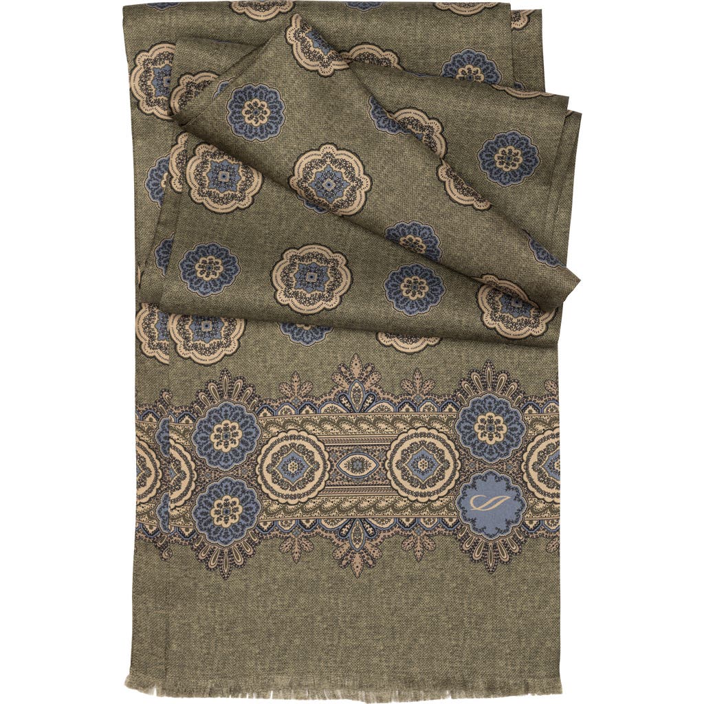 ELIZABETTA silvestrisilk scarf for men